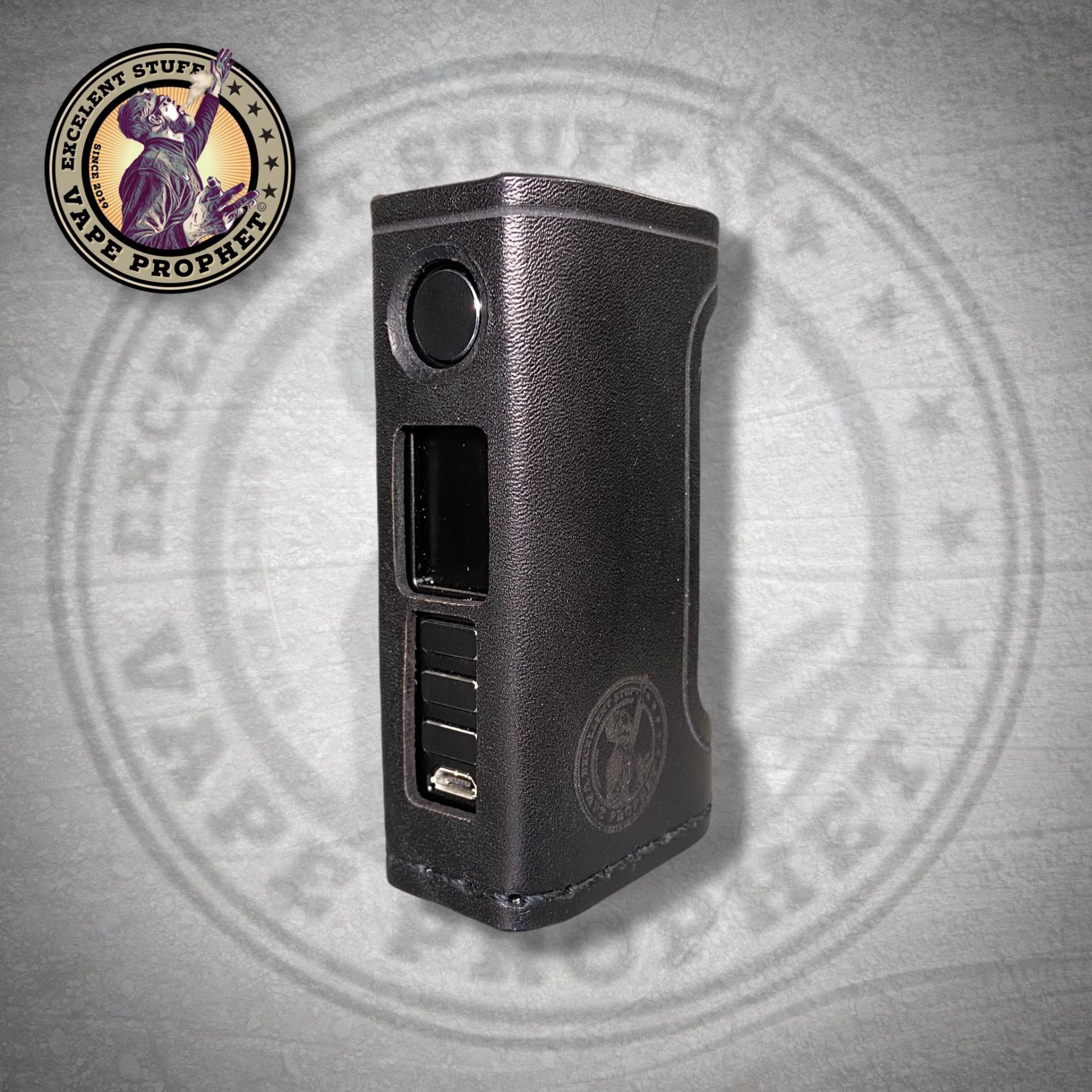 Leder Sleeve in schwarz mit VP Logo passend für ZQ Essent DNA 75C | VP00118